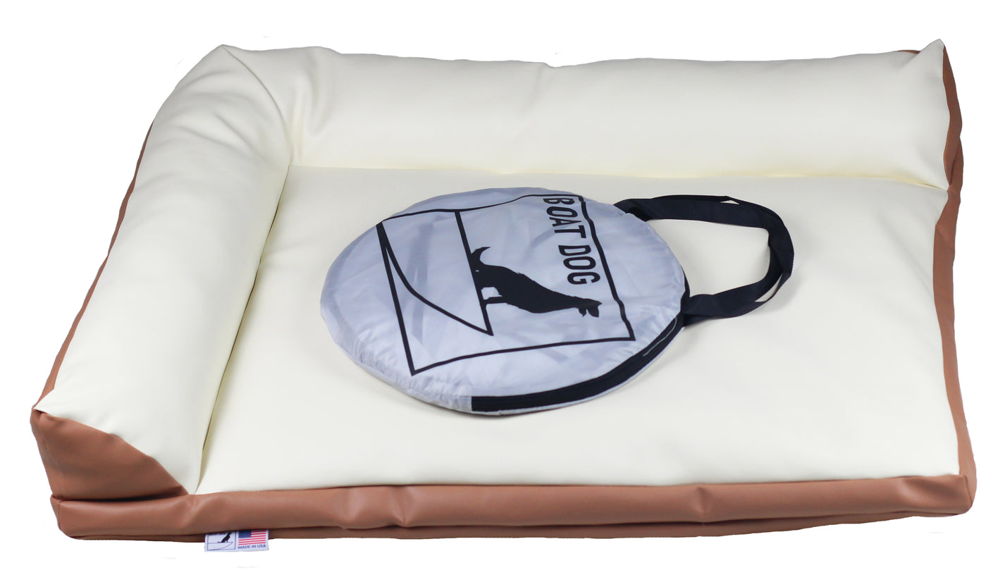 Marine Dog Bed - Camel – Boat Dog