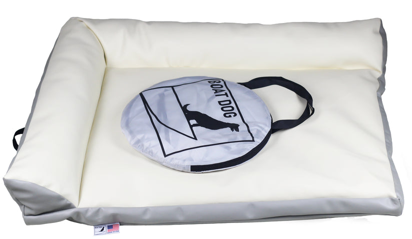 Marine Dog Bed - Gray – Boat Dog